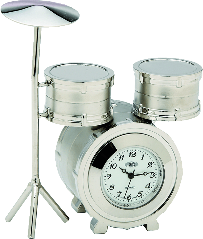 SEC - Drum Set Clock | The Potting Shed by Carlisle